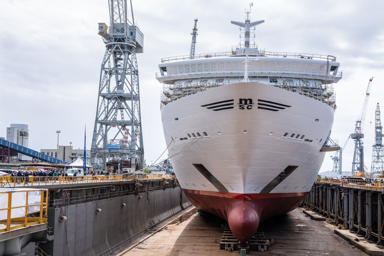 Explora Journeys celebrates key construction milestone with float out ...