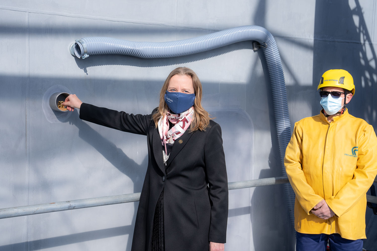 Coin Ceremony of EXPLORA I