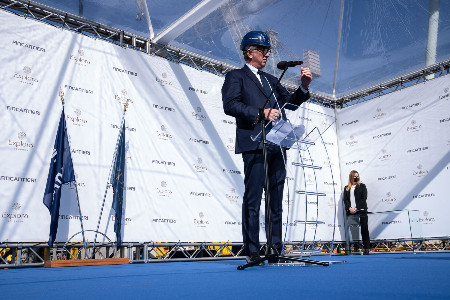 Coin Ceremony of EXPLORA I