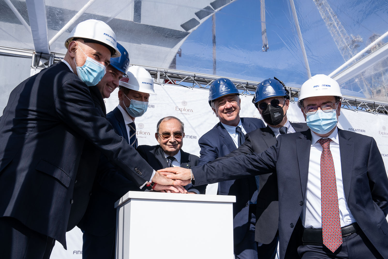 Coin Ceremony of EXPLORA I