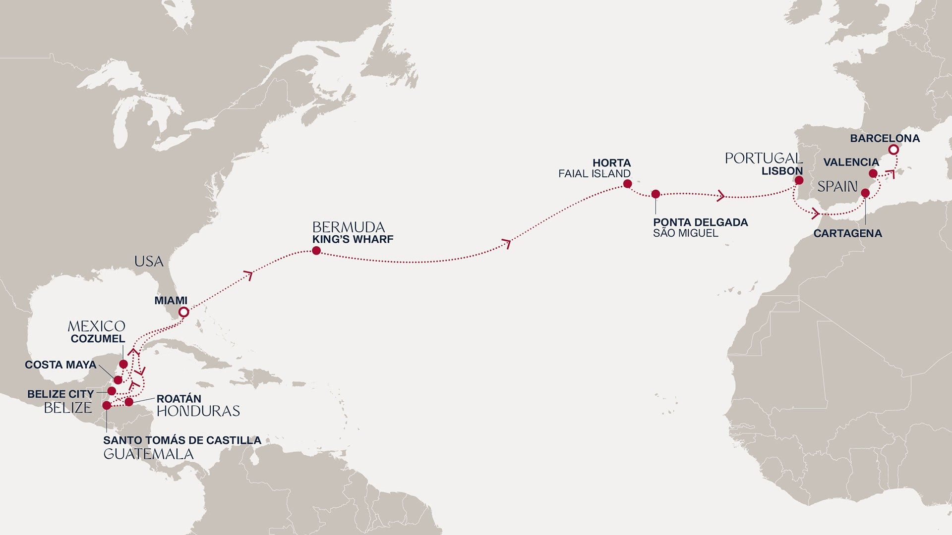 A Grand Journey of Mayan Exploration and Atlantic Adventures